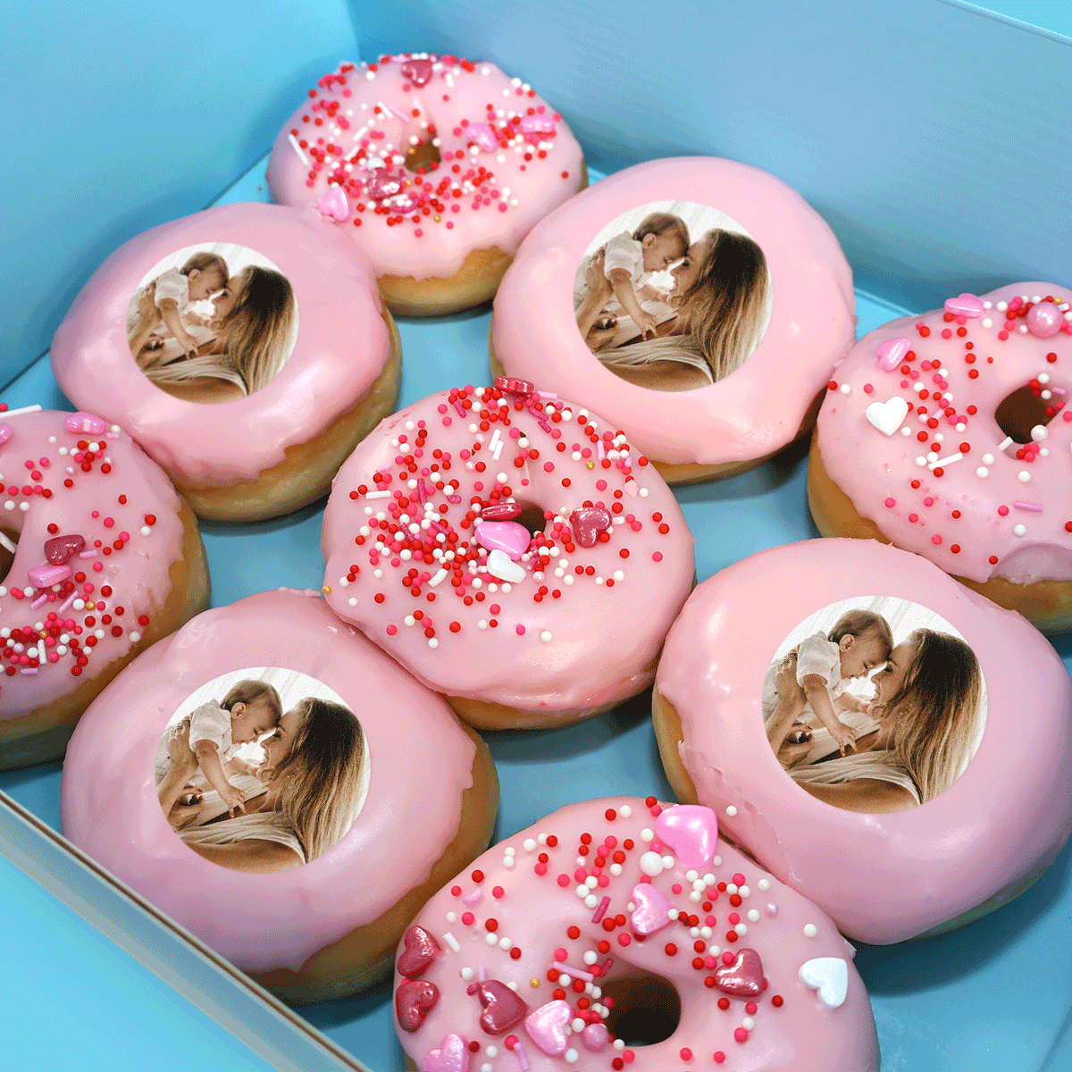 Small Personalised Mother's Day Donut Box – Goldelucks