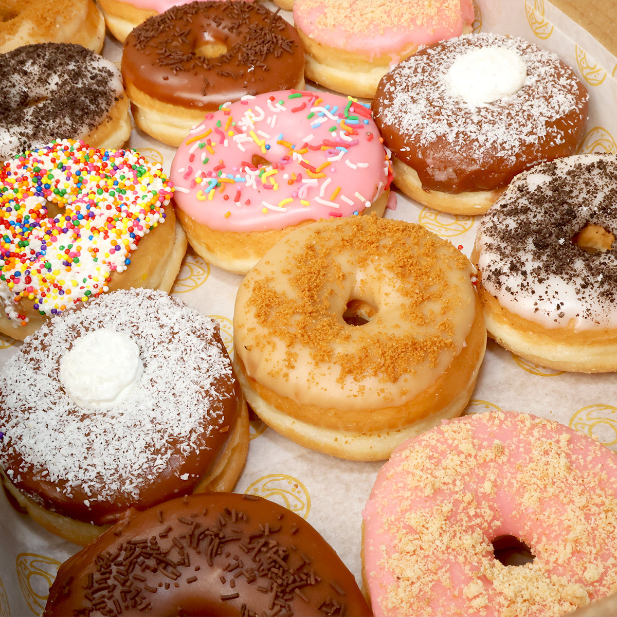 Vegan Assorted Donut Party Box - Goldelucks