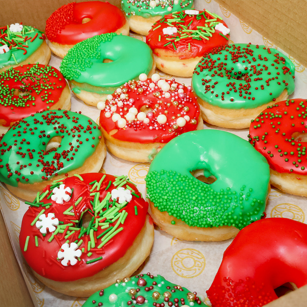 Christmas Donut Box – Goldelucks