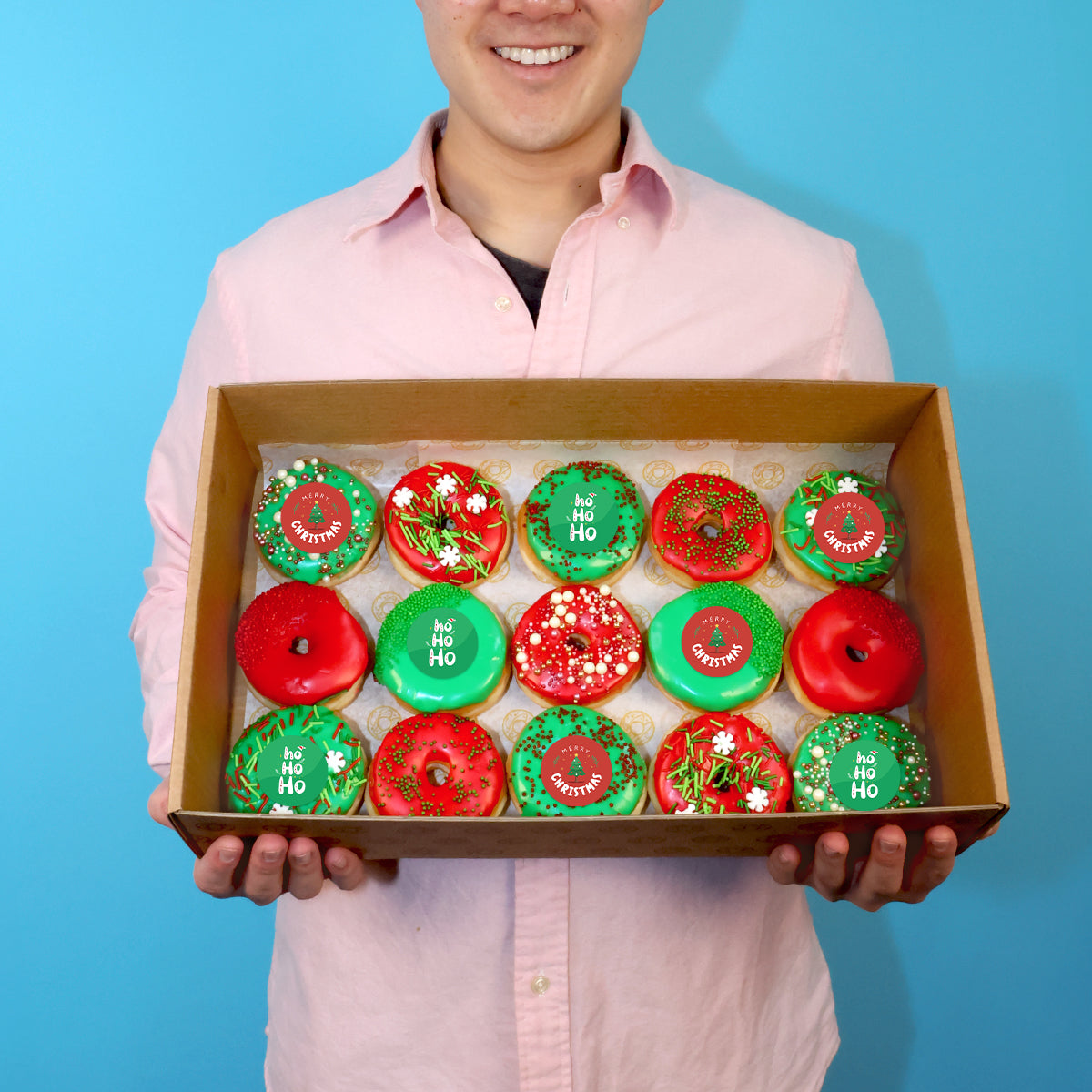 Christmas Donut Box - Goldelucks