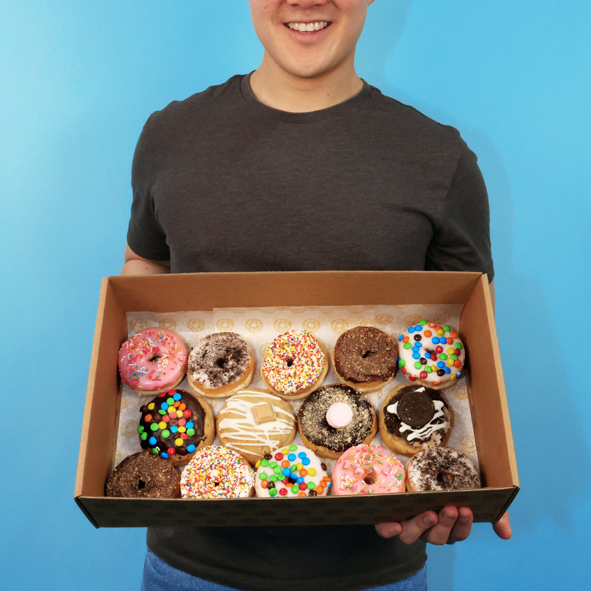 Large Assorted Donut & Cookie Party Box - Goldelucks