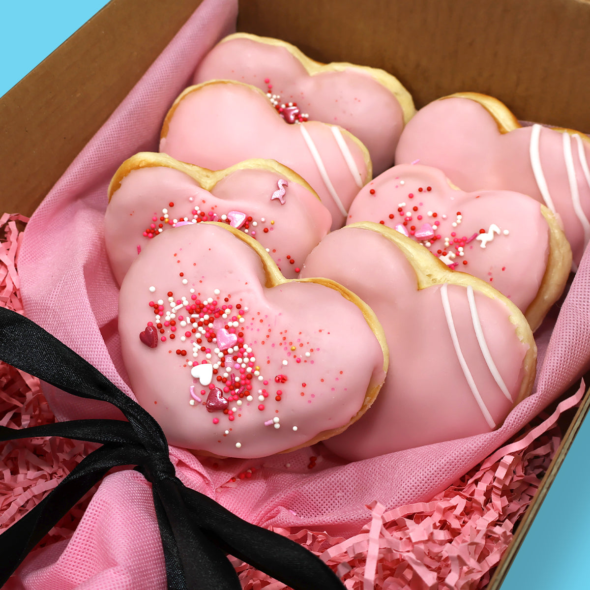 Mother's Day Heart Donut Bouquet – Goldelucks