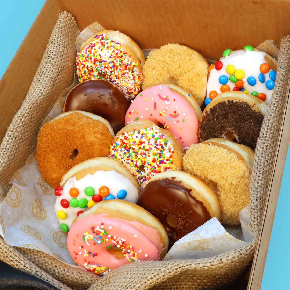 Assorted Donut Bouquet - Goldelucks