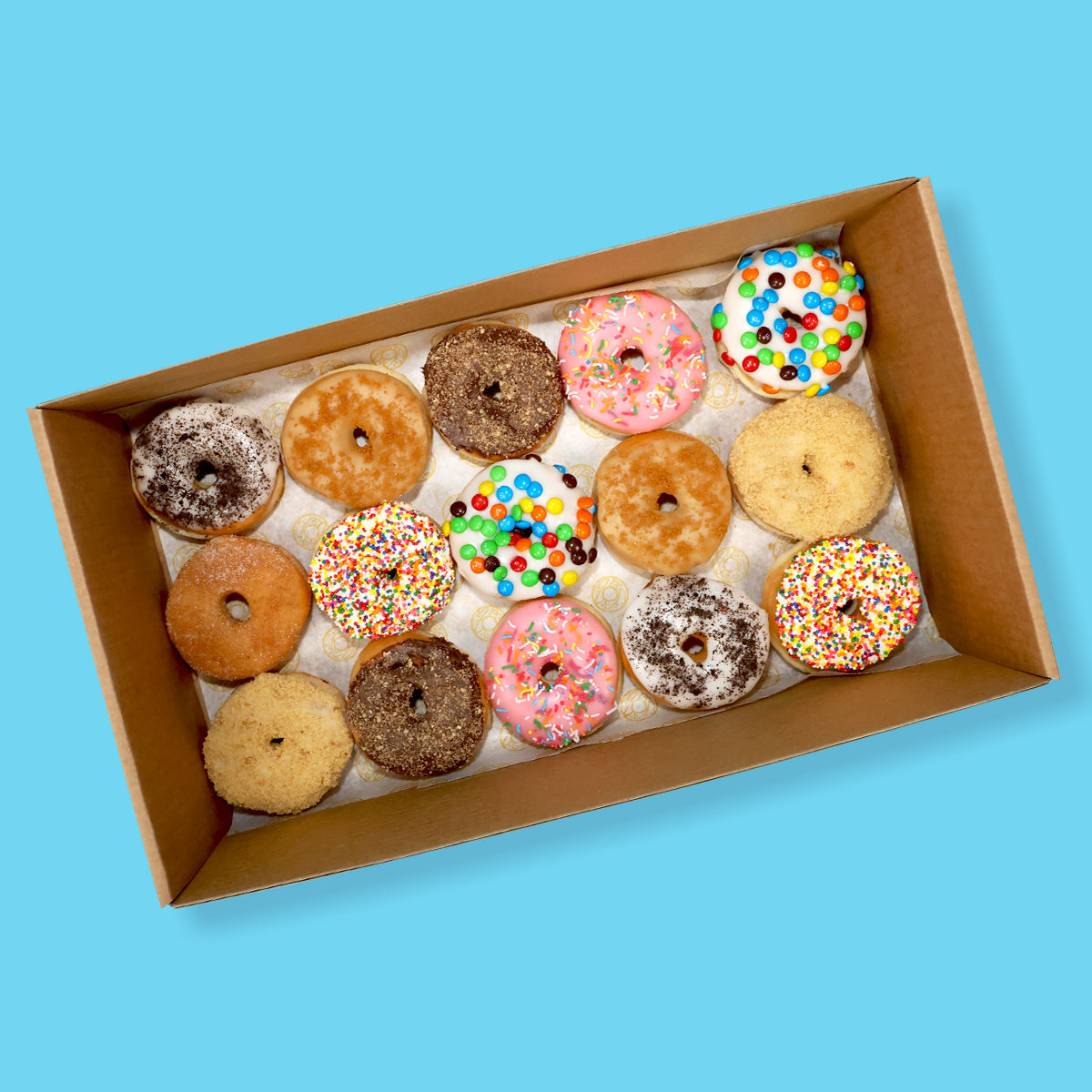 Assorted Donut Party Box - Goldelucks