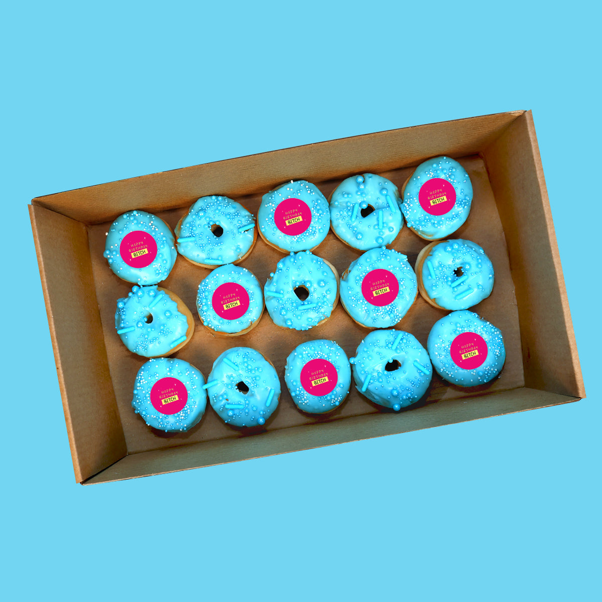 Rude Happy Birthday Donuts – Goldelucks