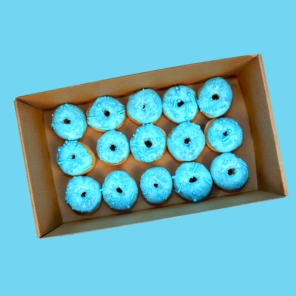 Blue Donuts with Sprinkles – Goldelucks