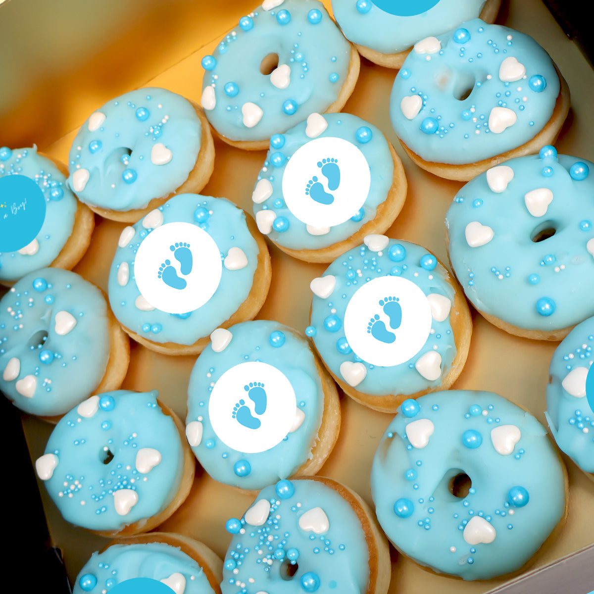 Boy Baby Shower Donuts – Goldelucks