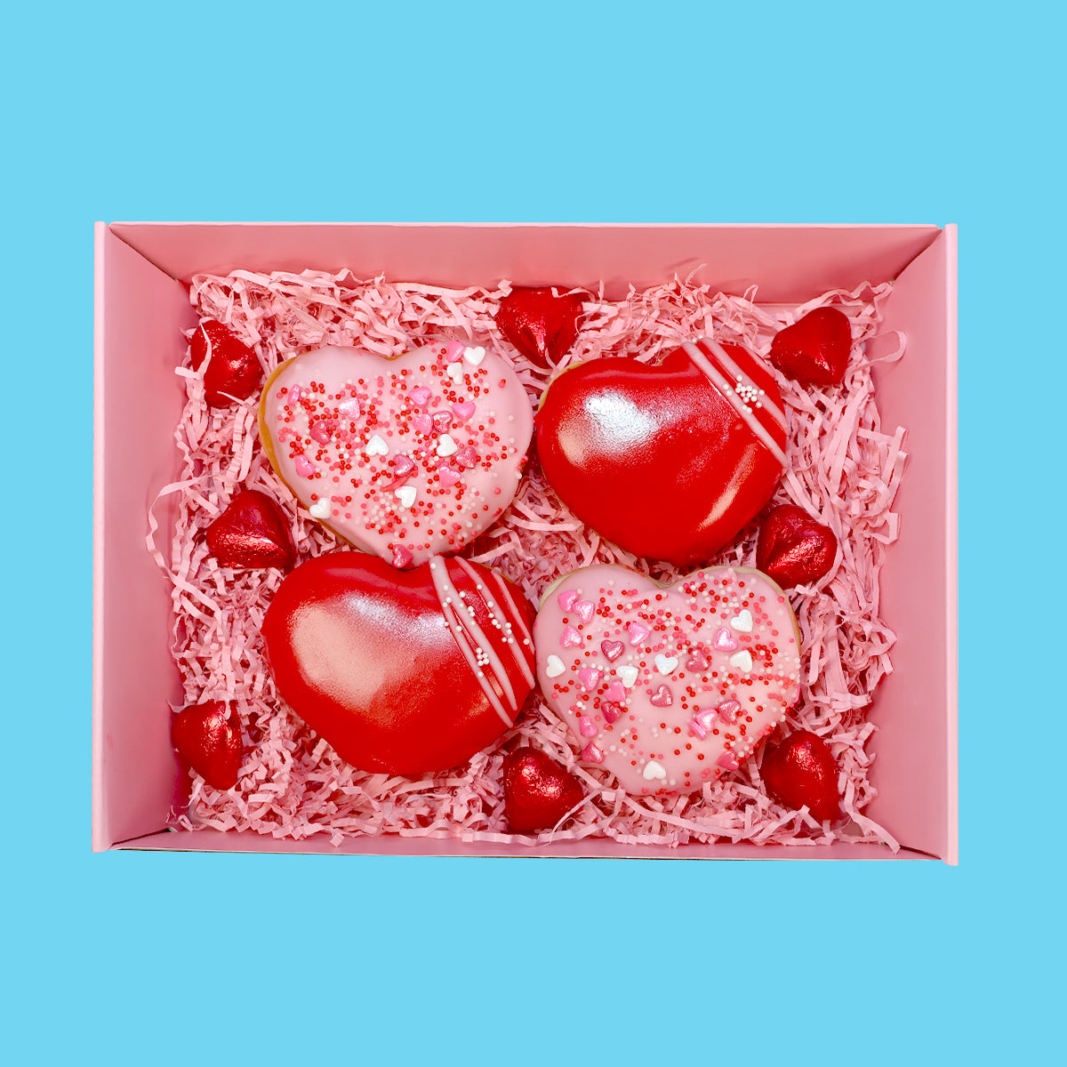 Small Heart Donut Box – Goldelucks