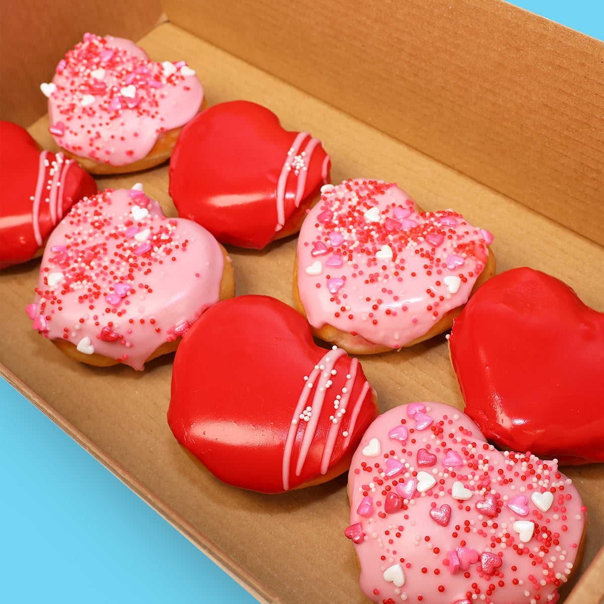 Large Heart Donut Box – Goldelucks