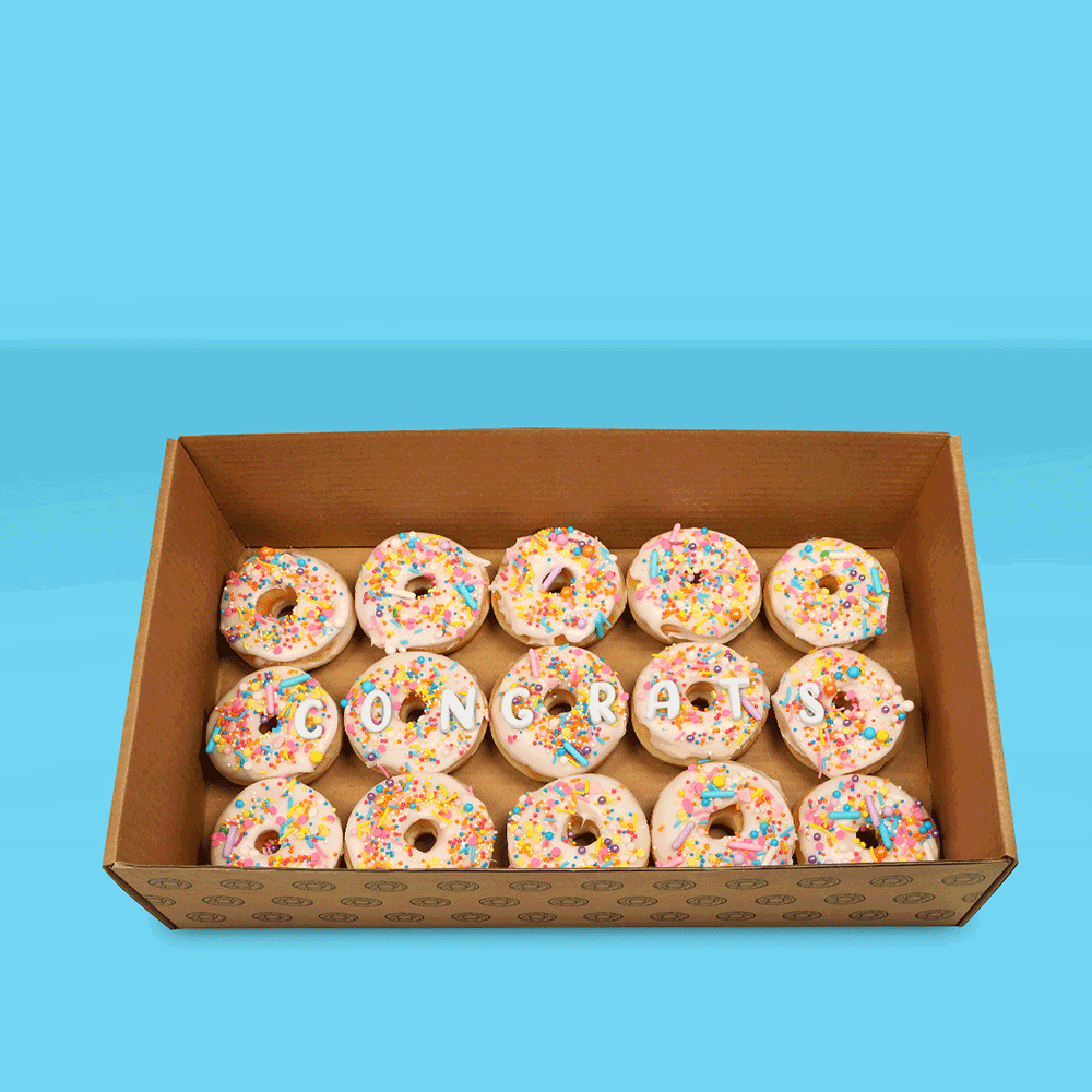 Congrats Letter Donuts – Goldelucks