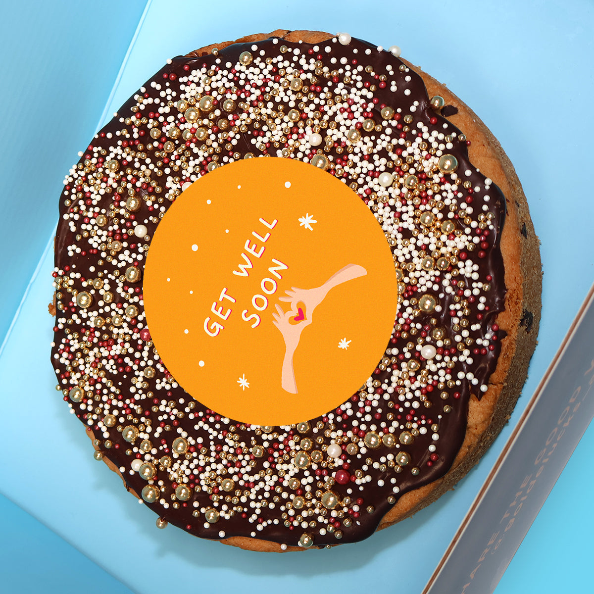 GET WELL SOON Giant Cookie – Goldelucks