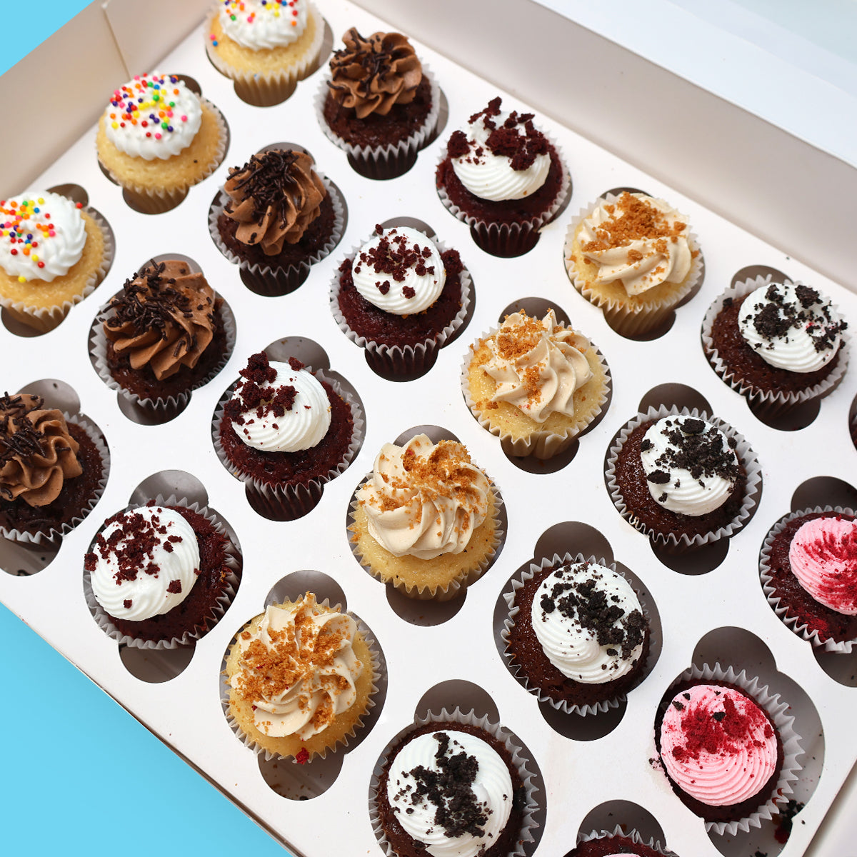 Mini Assorted Cupcakes - Goldelucks