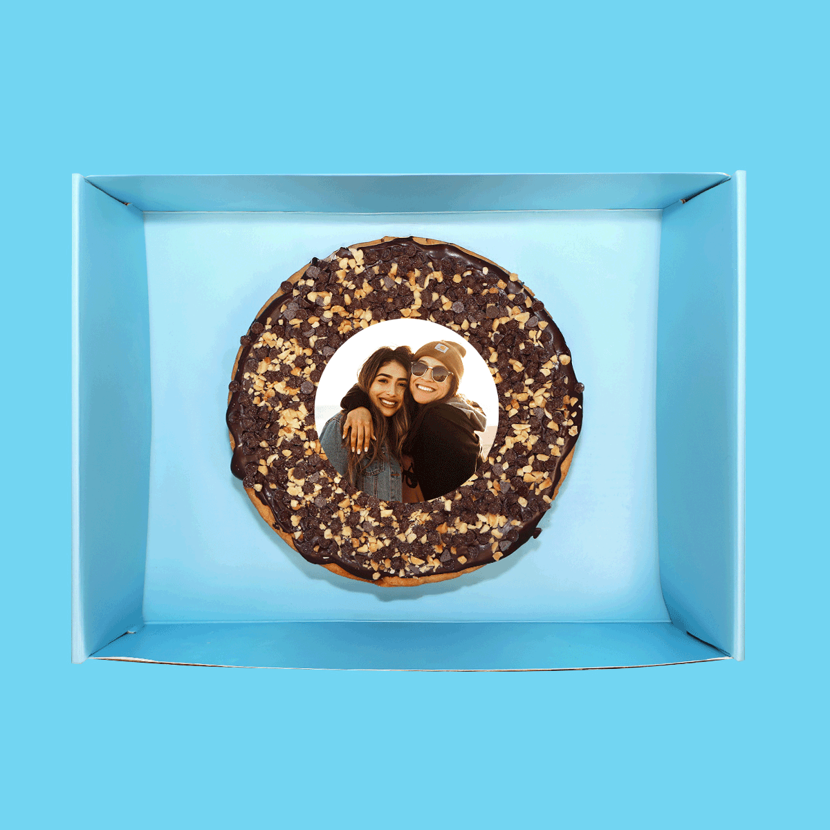 Personalised Snickers Giant Cookie – Goldelucks