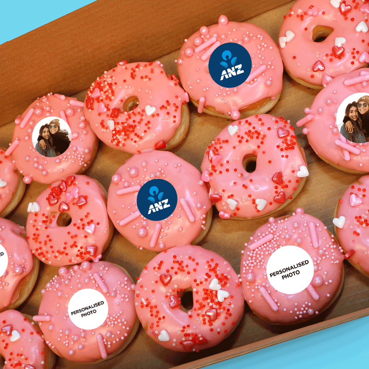 Personalised Pink Donuts – Goldelucks