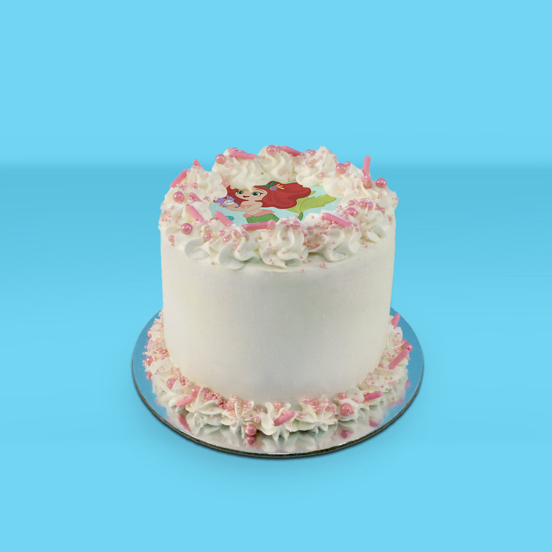 Mermaid Birthday Cake | Ariel Mermaid Cake - Goldelucks