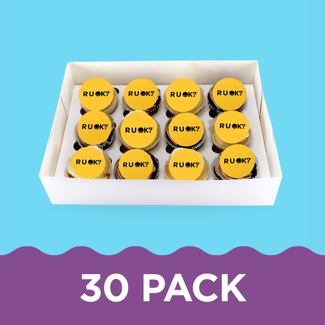 R U OK? Cupcakes | Bulk Packs - Goldelucks